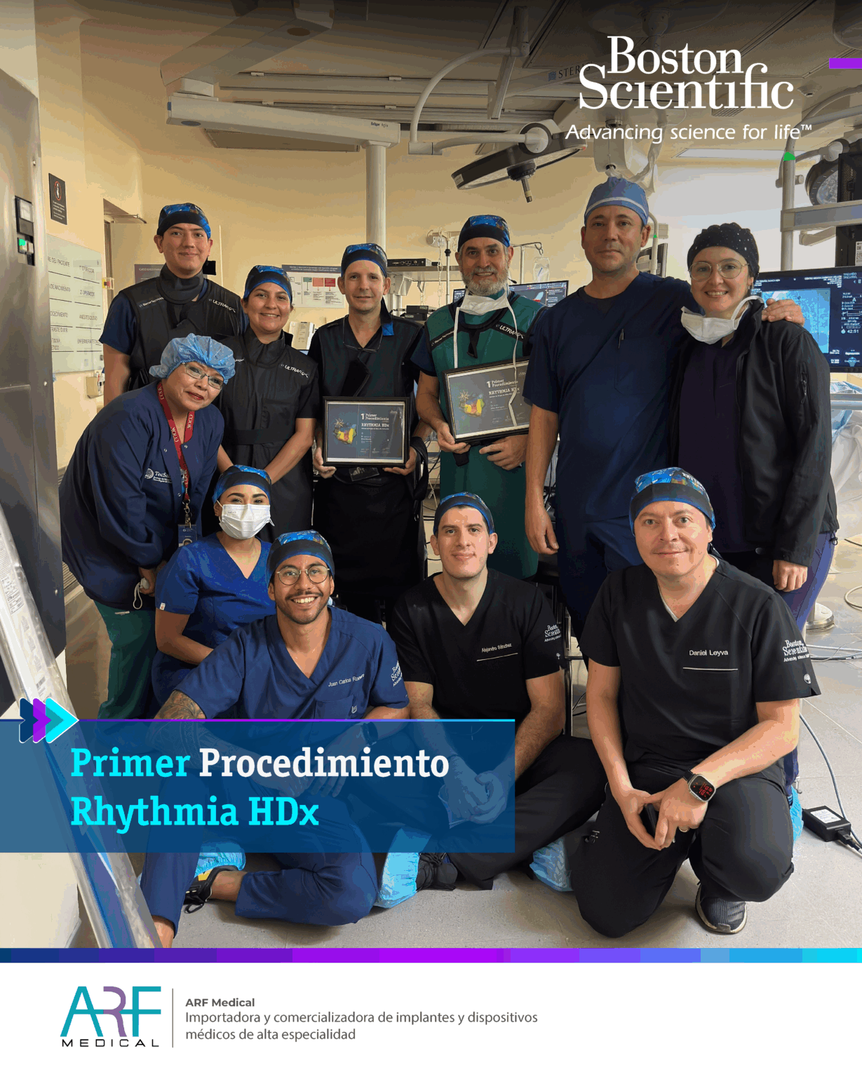 Primer procedimiento exitoso con el sistema de mapeo Rhythmia HDx de ...